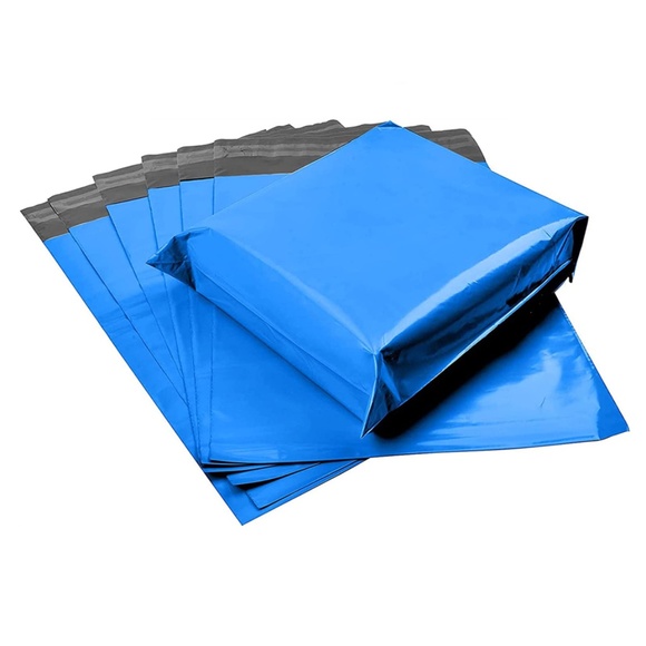 Office | Poly Mailers Blue Pattern 1x13 Set Of 10 | Poshmark